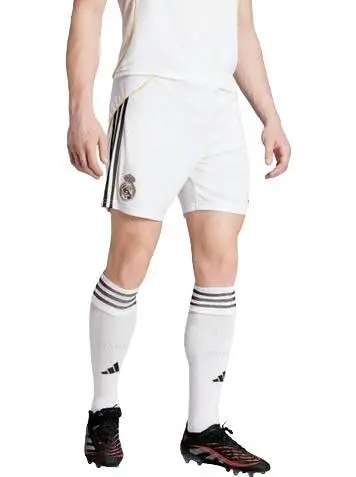 Adidas Real Madrid 2025/26 Home Replica Shorts - White