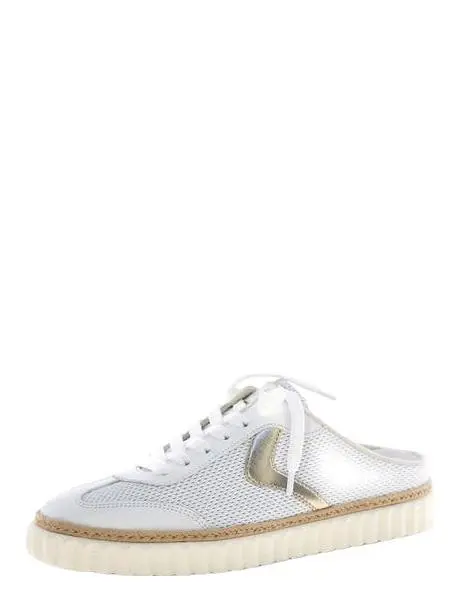 VOILE BLANCHE Ines Sneaker Mule - White