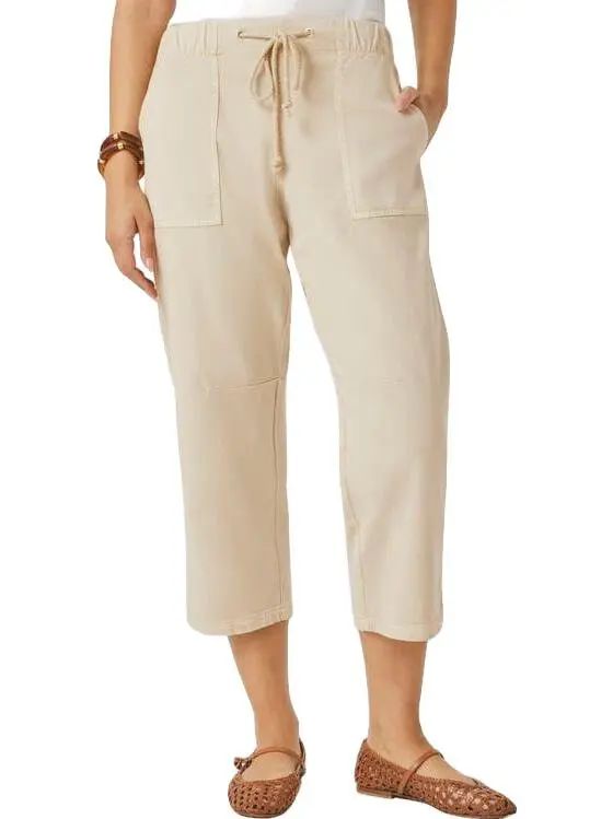 Splendid Regina Crop Pants - Light Fawn Beige