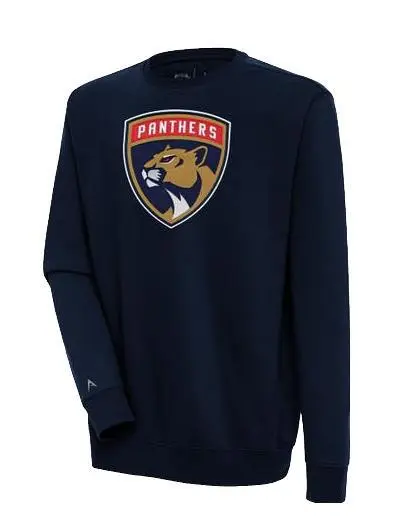 ANTIGUA Florida Panthers Victory Pullover Sweatshirt By - Navy