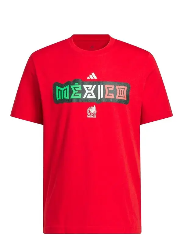 Adidas Mexico National Team Jersey Hook T-shirt - Red