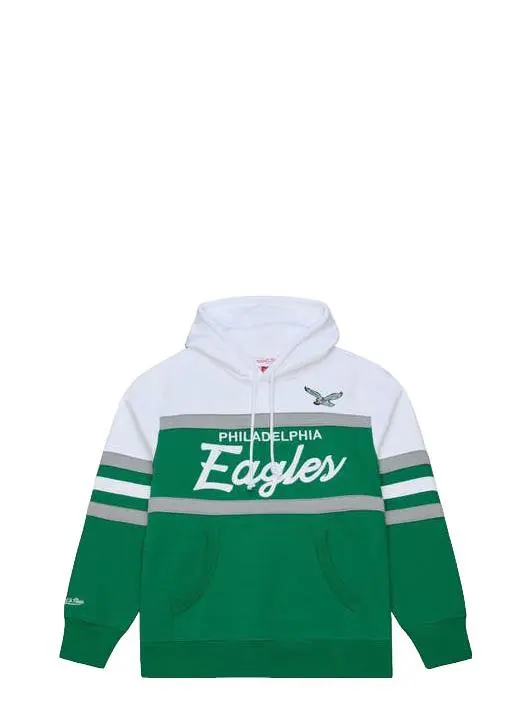 Mitchell & Ness Philadelphia Eagles Head Coach Hoodie - Kelly Green