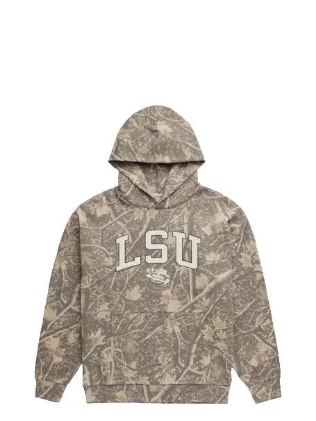 USCAPE APPAREL Lsu Tigers Camouflage Fleece Hoodie - Camo
