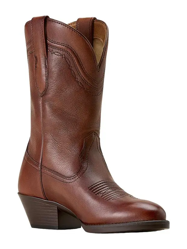 Ariat Easton R Toe Western Boot - Honey Bee