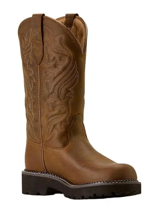 Ariat Fatbaby Dawn Western Boot - Distressed Brown