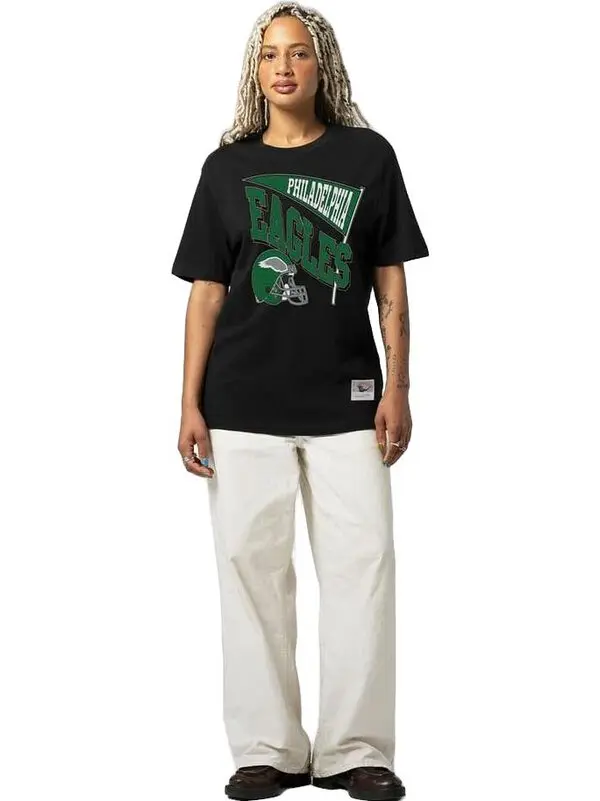 Mitchell & Ness Philadelphia Eagles Graphic T-shirt - Black