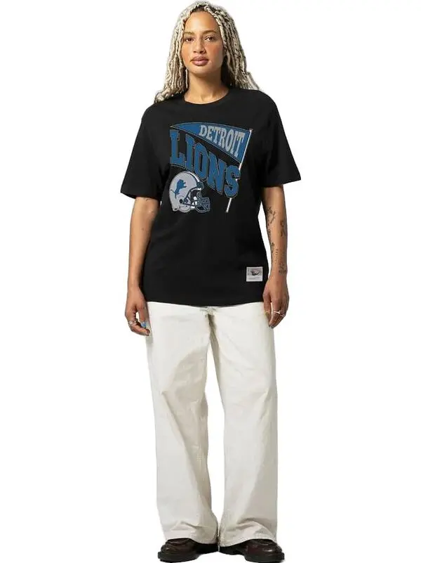 Mitchell & Ness Detroit Lions Team Dynamic T-shirt - Black