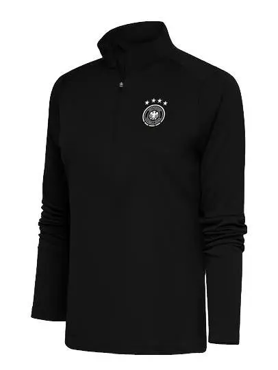 ANTIGUA Germany National Team Statement Half-zip Pullover - Black