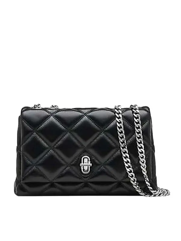 Marc Jacobs Slim Dual Chain Shoulder Bag - Black