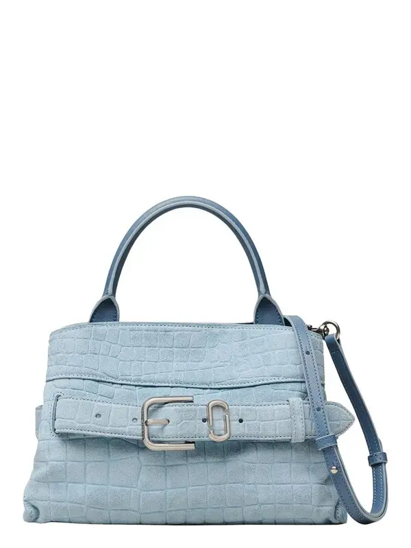 Marc Jacobs Suede Croco Mist - Blue