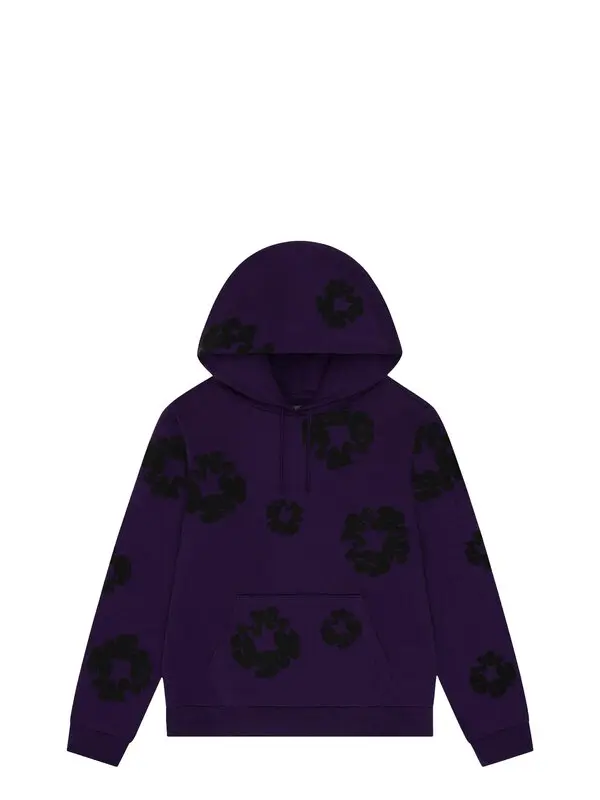 DENIM TEARS Cotton Wreath Hoodie - Purple