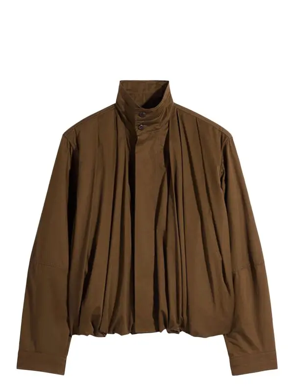 LEMAIRE Soft Pleated Blouson - Copper