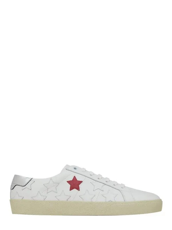 Saint Laurent Court Classic Sl/06 Low Sneakers - White