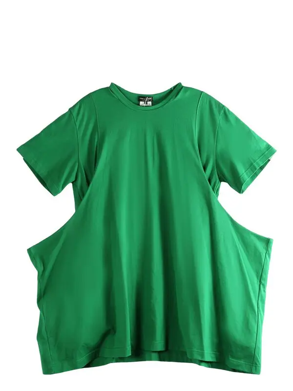 Comme Des Garçons Short-sleeve Crew Neck T-shirt - Green