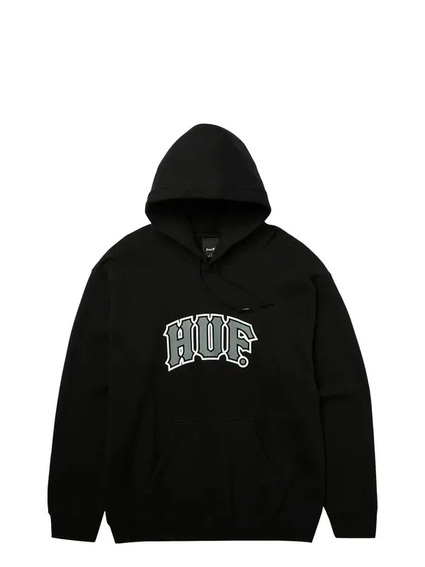 HUF Classic Arch Pullover Hoodie - Black