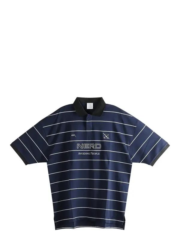 Vetements Nerd Polo - Blue