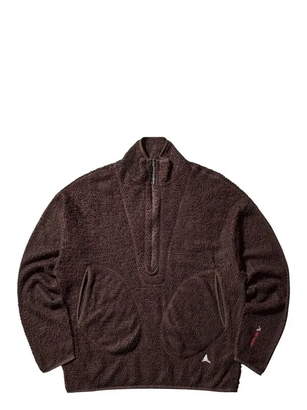 ROA Ocular Polartec Alpha Half Zip Knitwear - Brown