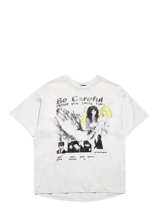 Enfants Riches Déprimés Be Careful What You Pray For T-shirt - Cream