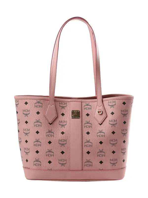 Mcm Liz Vi Small Shopper Bag - Pink