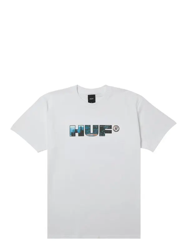 HUF Flight Path Short-sleeve Tee - White