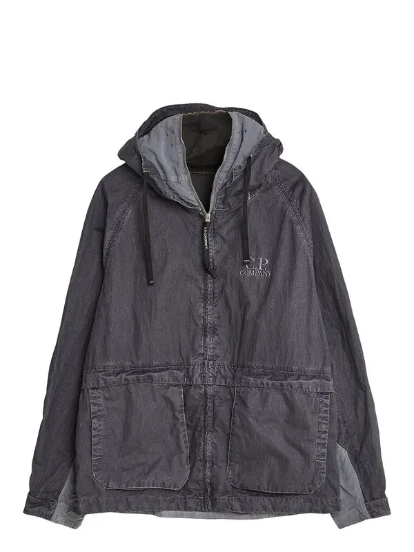 C.P. COMPANY 50 Fili Wax Explorer Jacket - Grey