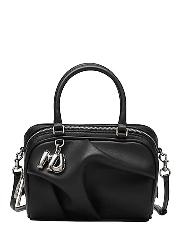 Marc Jacobs Micro Bauletto Wave Bag - Black