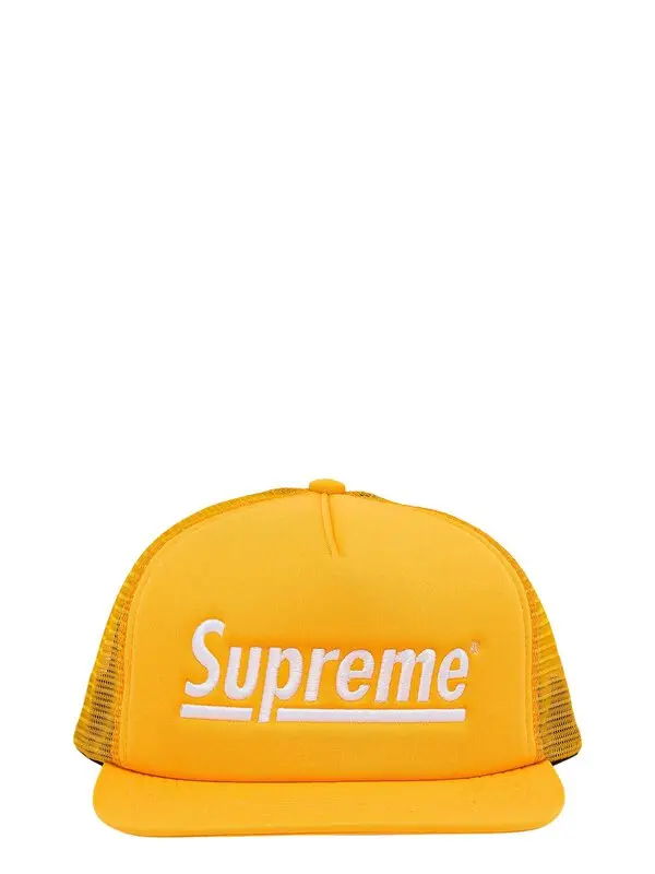 Supreme Underline Mesh Back 5-panel - Gold