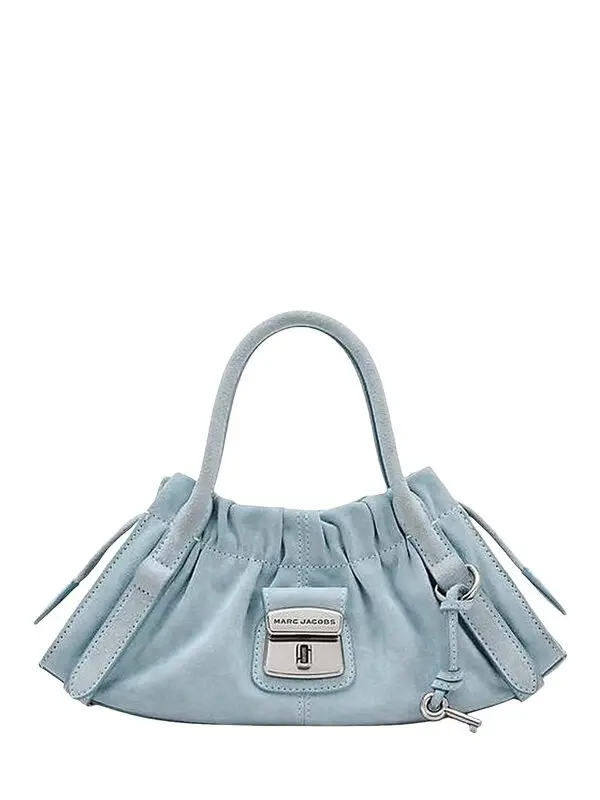 Marc Jacobs Suede Cristina Small Satchel Bag - Blue