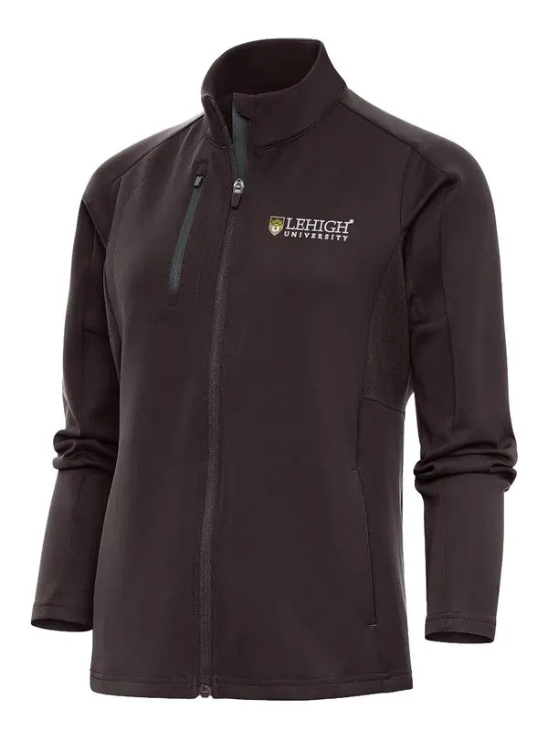 ANTIGUA Lehigh Mountain Hawks Generation Full-zip Jacket - Brown