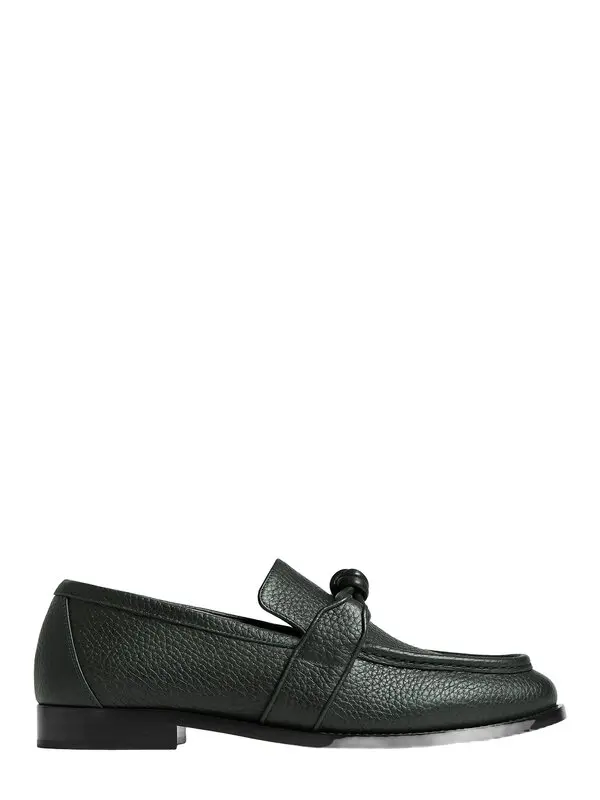 BOTTEGA  VENETA Astaire Loafer - Dark Green