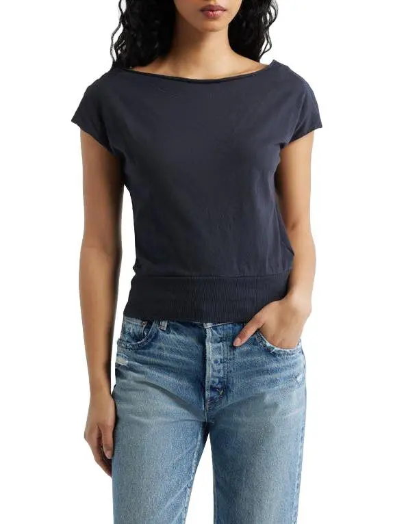 BDG URBAN OUTFITTERS Off-the-shoulder Top - Black