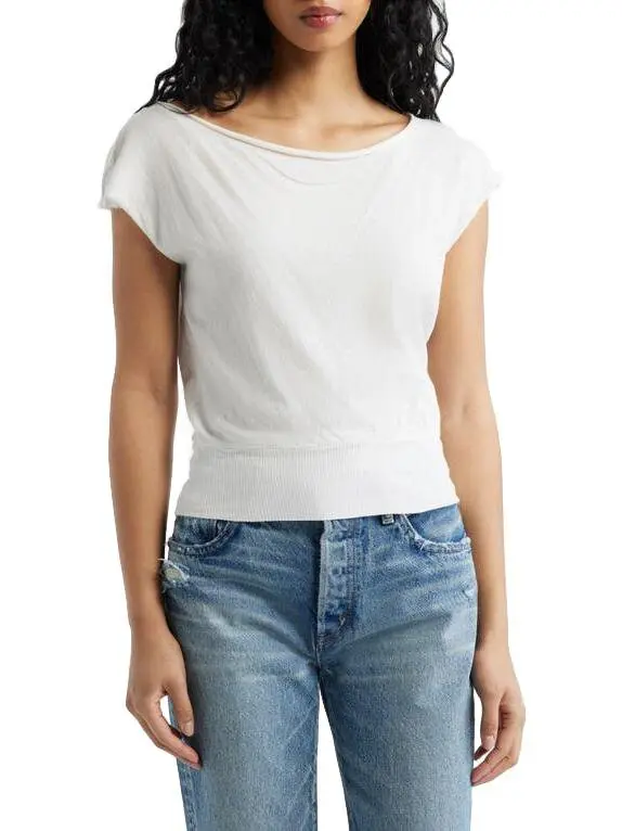 BDG URBAN OUTFITTERS Off-the-shoulder Top - White