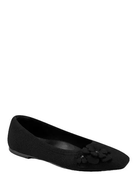 Karl Lagerfeld Paris Zundro Ballet Flats - Black