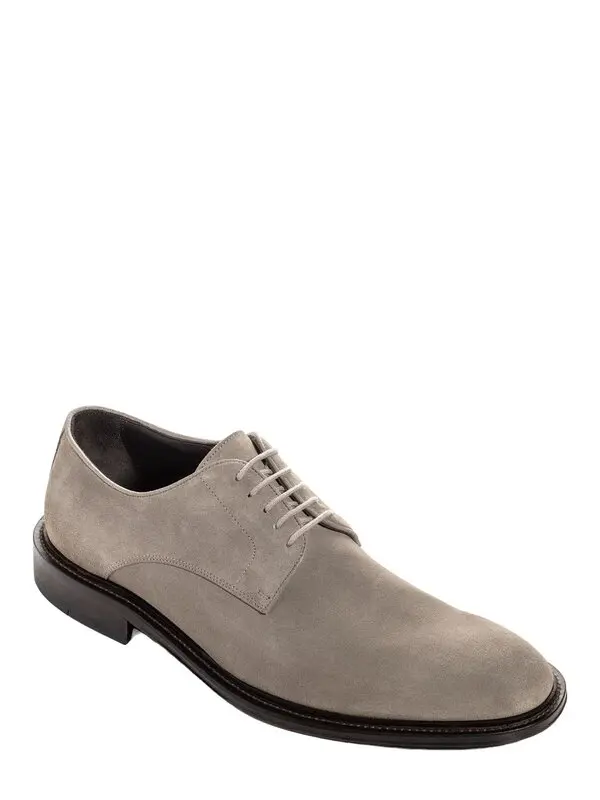 To Boot New York Moore Suede Plain Toe Derby - Rust