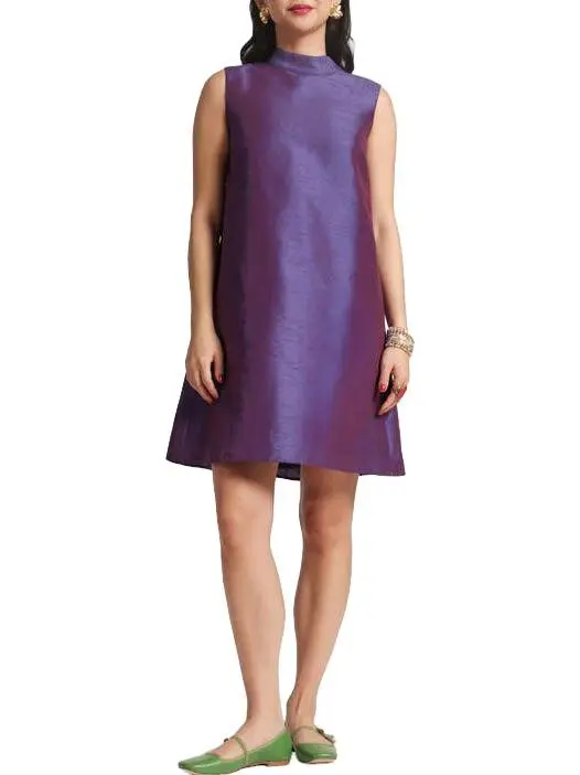 FRANCES VALENTINE Diplomat Mini Dress - Violet