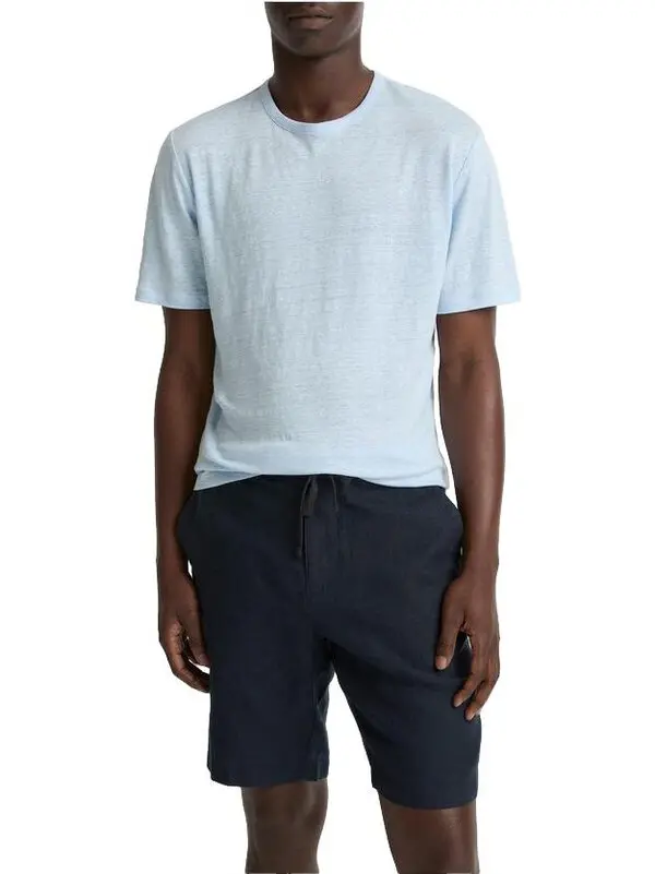 Vince Linen Jersey T-shirt - Natural