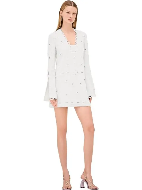 Alexis Eulia Mini Dress - White