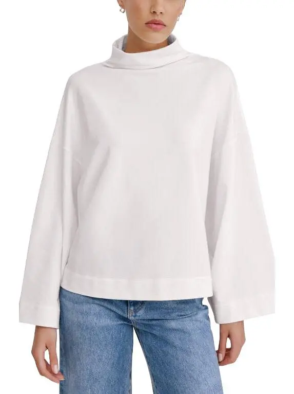 MARCELLA Amanda French Terry Sweatshirt - Cream