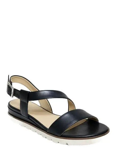 DAVID TATE Ingrid Wedge Sandal - Black