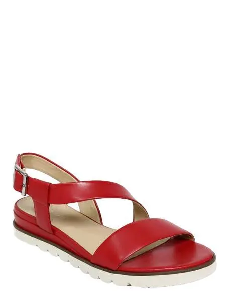 DAVID TATE Ingrid Wedge Sandal - Red