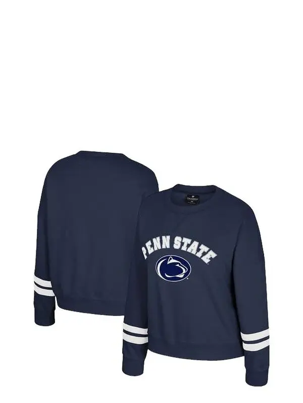 COLOSSEUM Penn State Nittany Lions Embroidered Fleece Sweatshirt - Navy