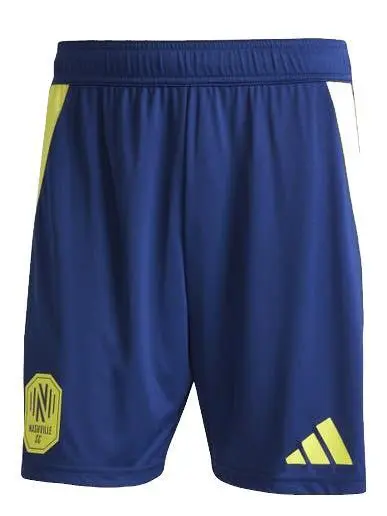 Adidas Nashville Sc 2025 The Heart Of Nashville Authentic Kit Shorts By - Navy