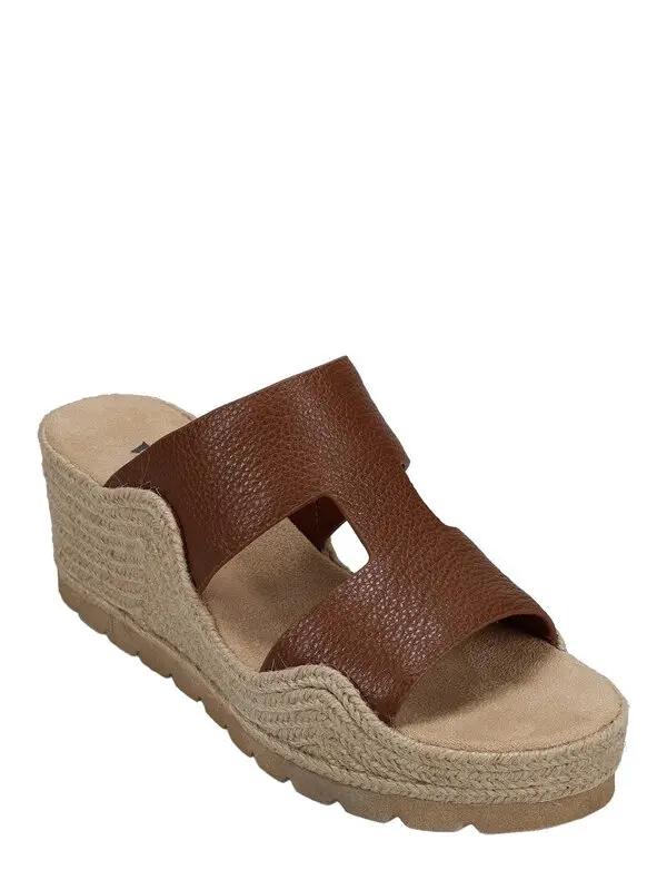Vaneli Cyril Platform Wedge Sandal - Cuoio