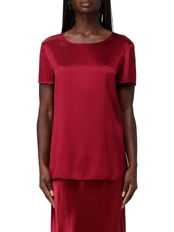 Max Mara Silk Blouse - Red