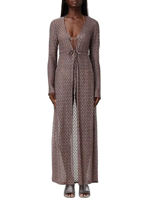 Missoni Long Sleeve Dress - Brown