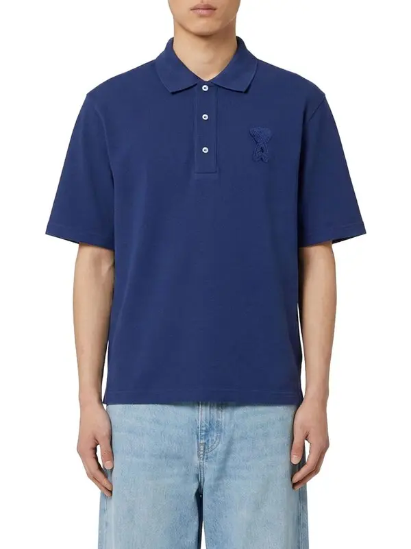 Ami Polo Shirt - Blue