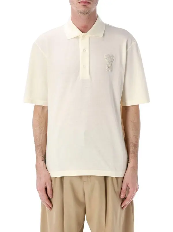 Ami Polo Shirt - White
