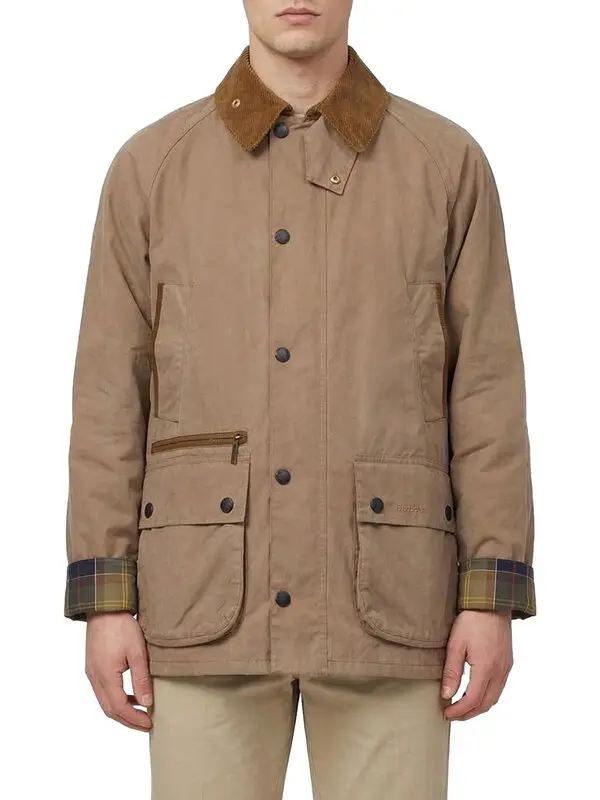 Barbour Bedale Icons Jacket In Cotton Blend - Brown