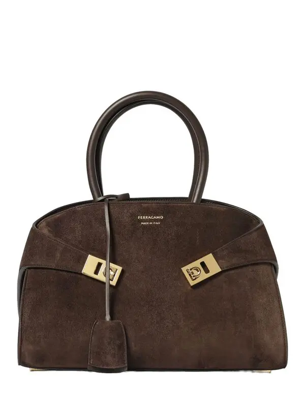 FERRAGAMO Top Handle Handbag - Brown