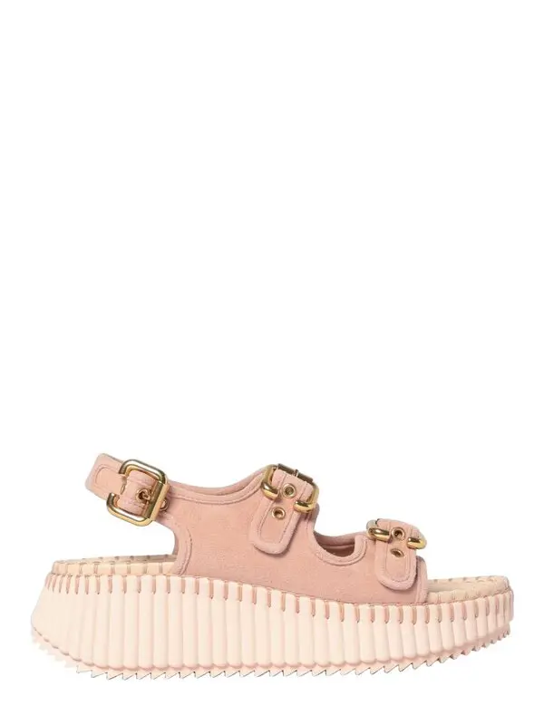 Chloé Heeled Sandal - Pink